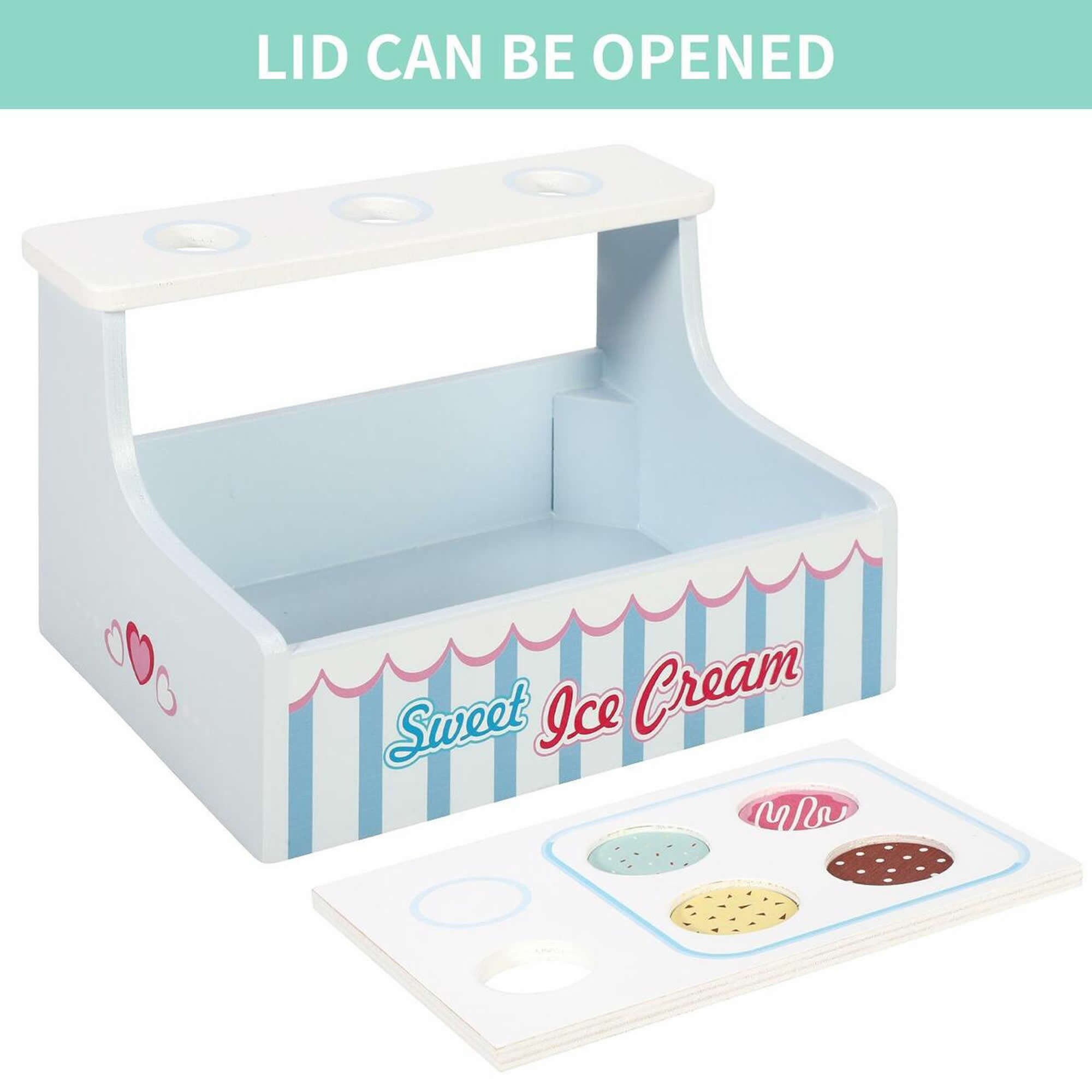 Mini Ice Cream Shop Pretend Play Interactive Role Play Game | Etsy