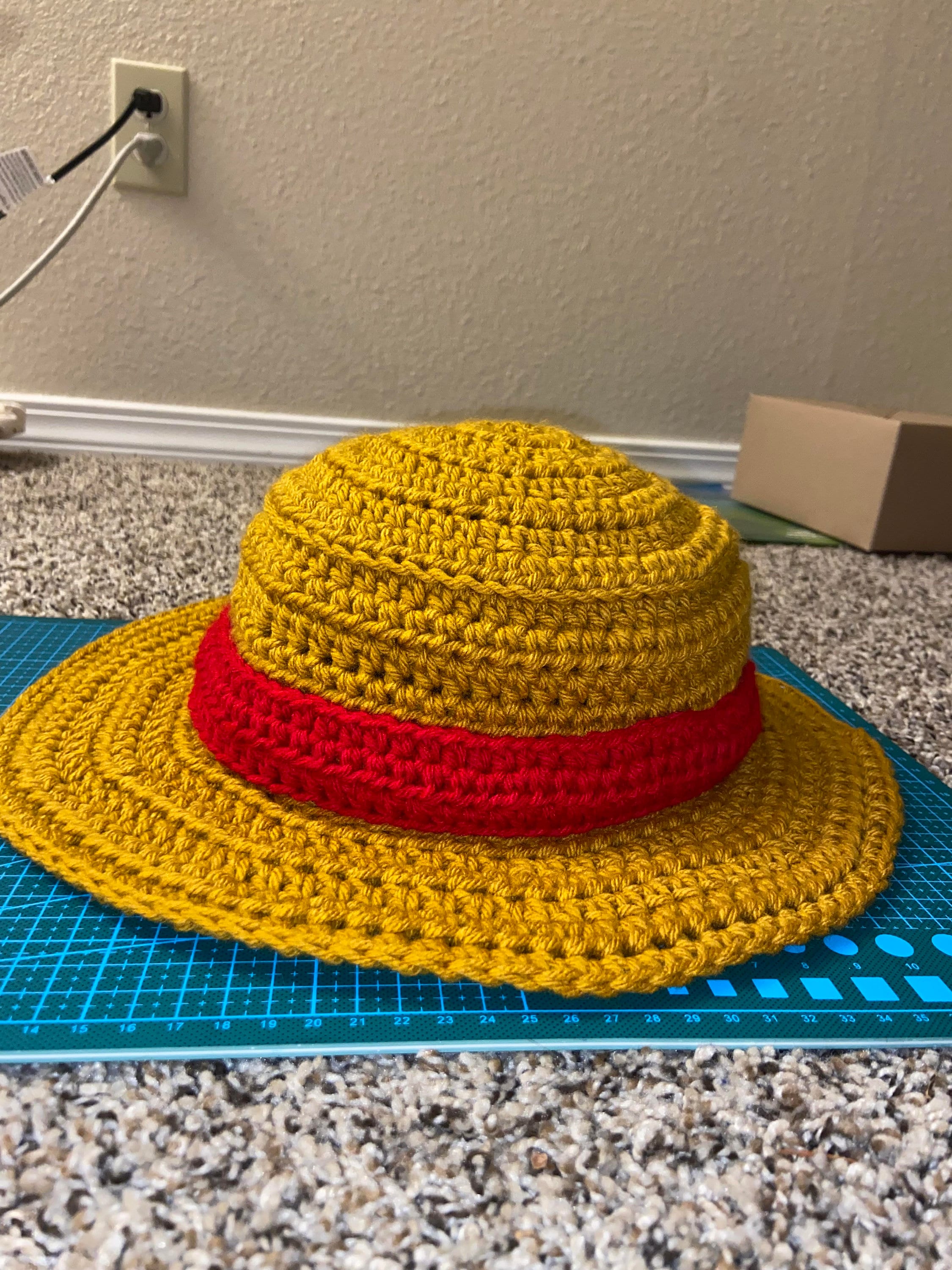 Anime Pirate Straw Hat - Etsy