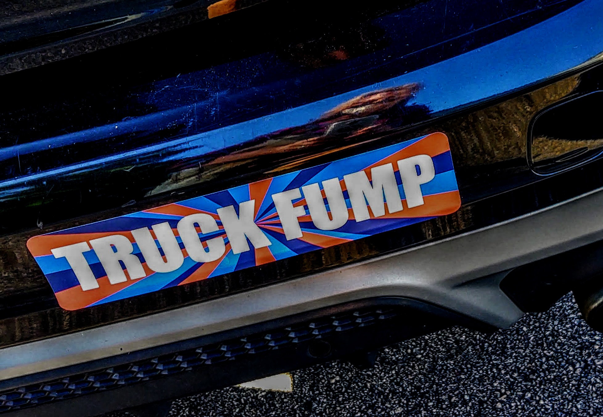 Truck Fump Bumper Sticker - Etsy