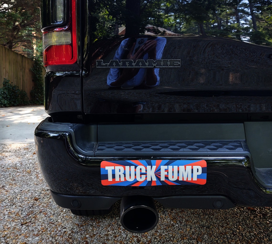 Truck Fump Bumper Sticker - Etsy