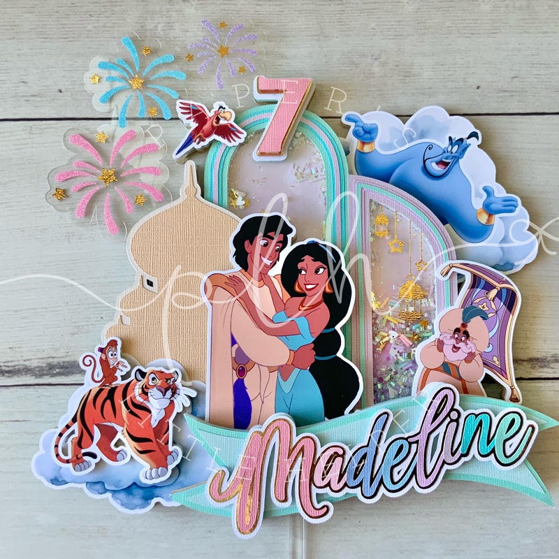 Jasmine Cake Topper - Etsy
