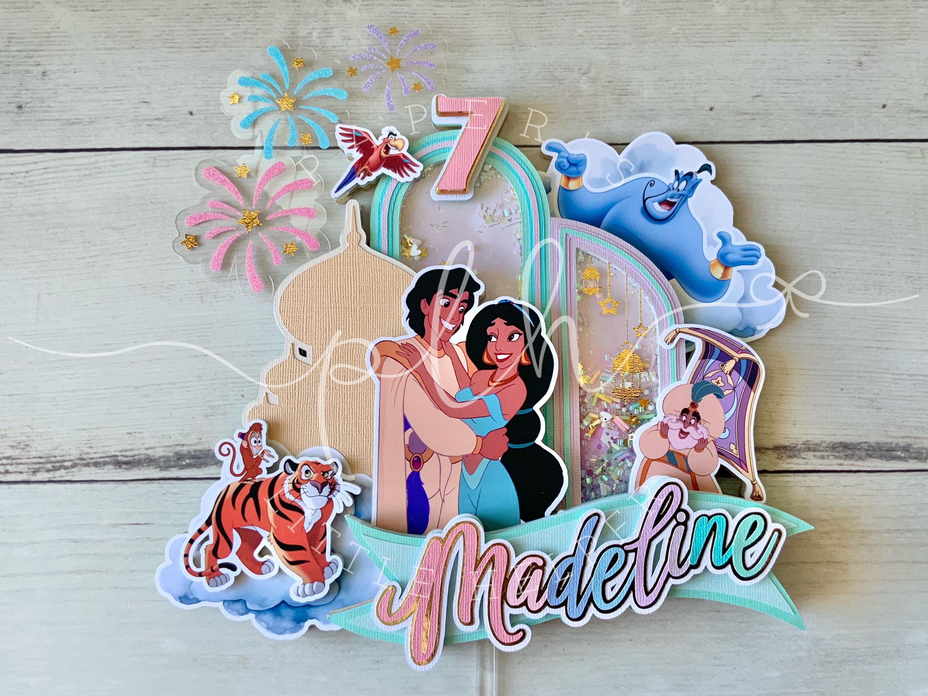 Princess Jasmine Cake Topper | Paperslittlehelper - Etsy