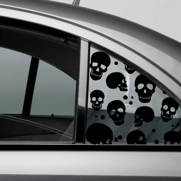 Car Window Decal Skeletons - Etsy