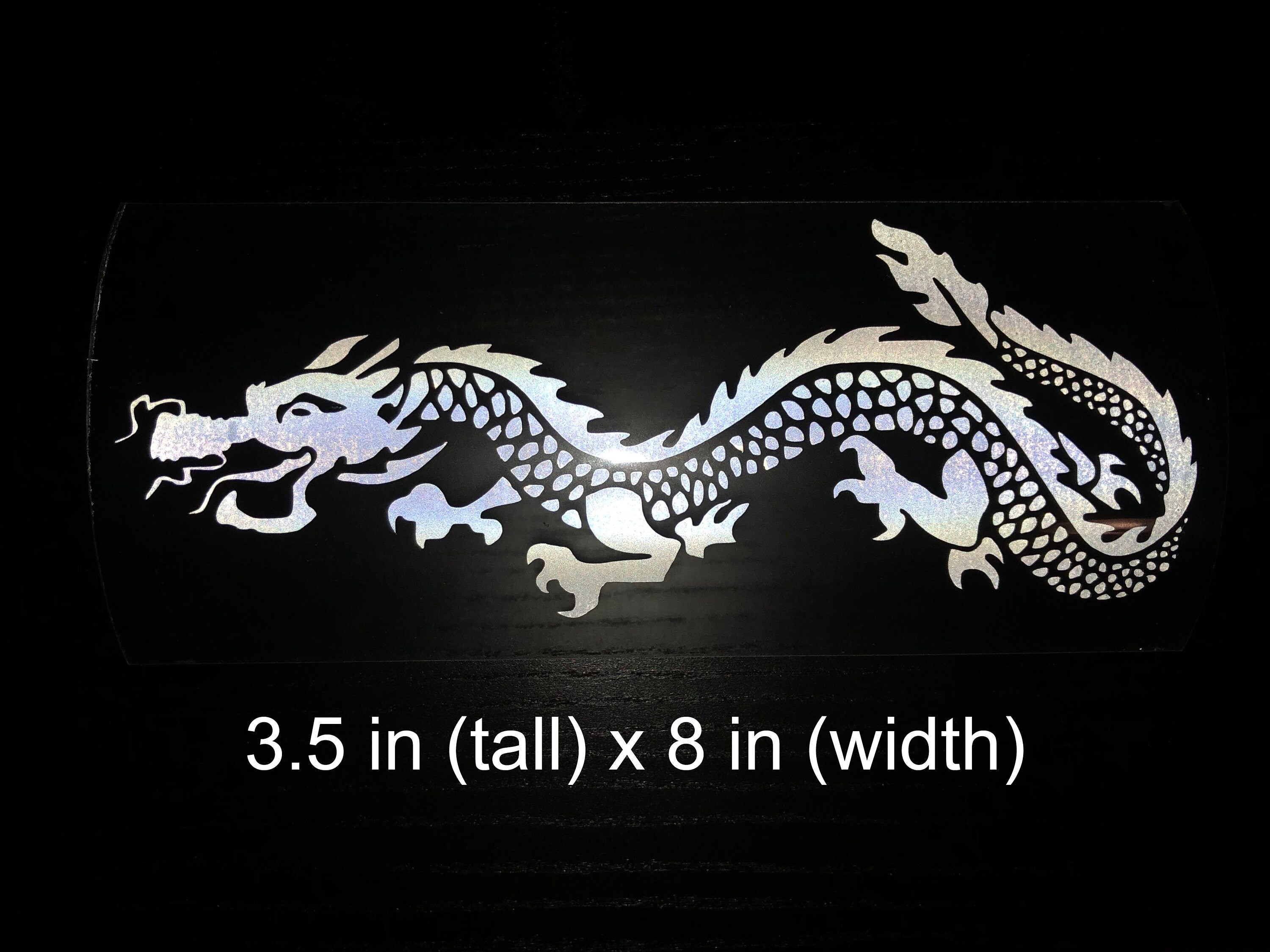 3M Heat Transfer REFLECTIVE Dragon Iron On - Etsy