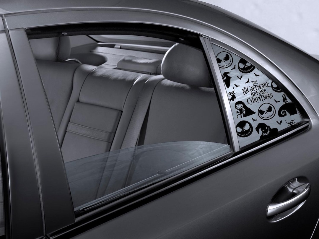 Nightmare Before Christmas Car Decal - Car Accessories Halloween ...