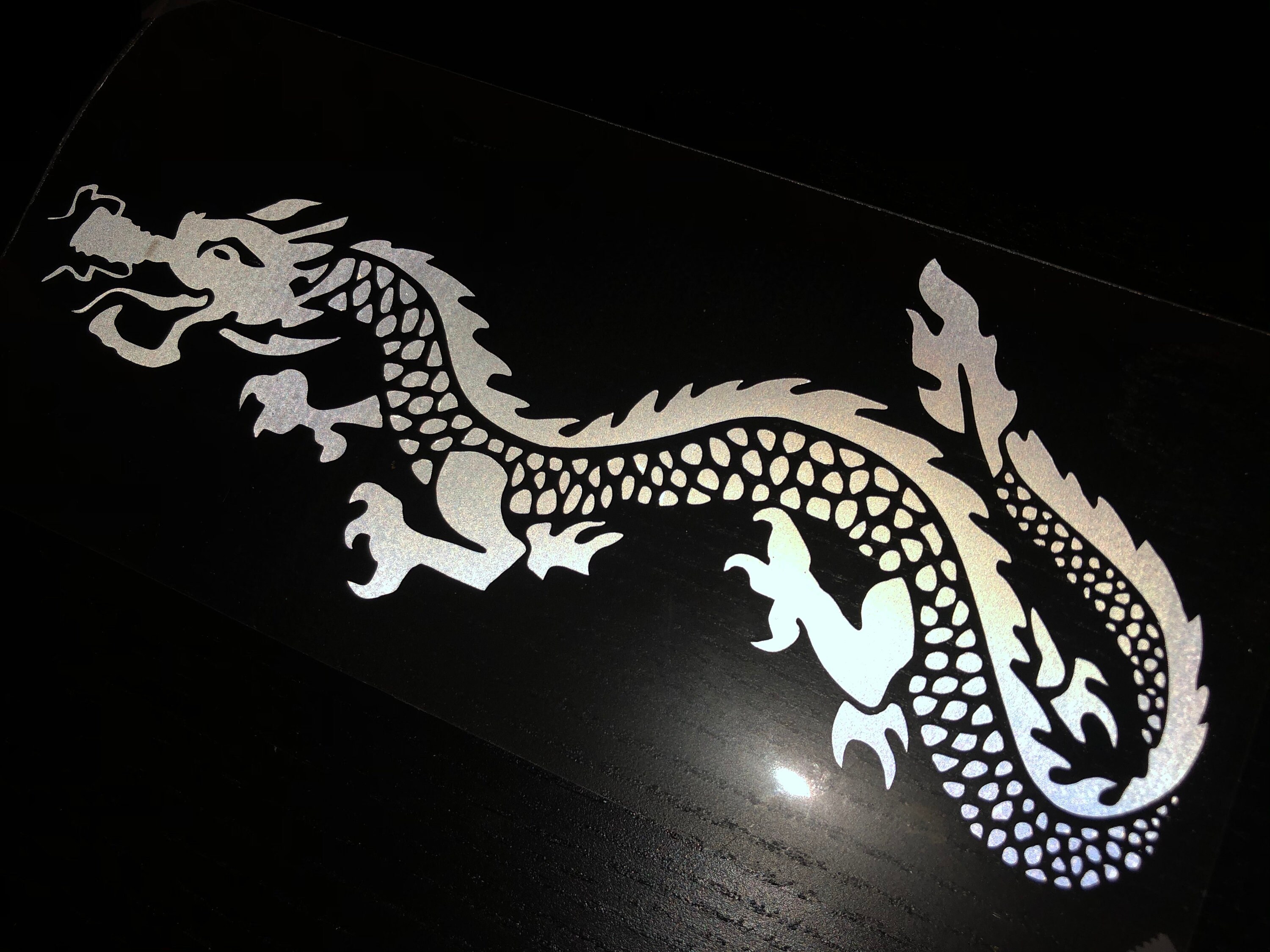 3M Heat Transfer REFLECTIVE Dragon Iron On - Etsy