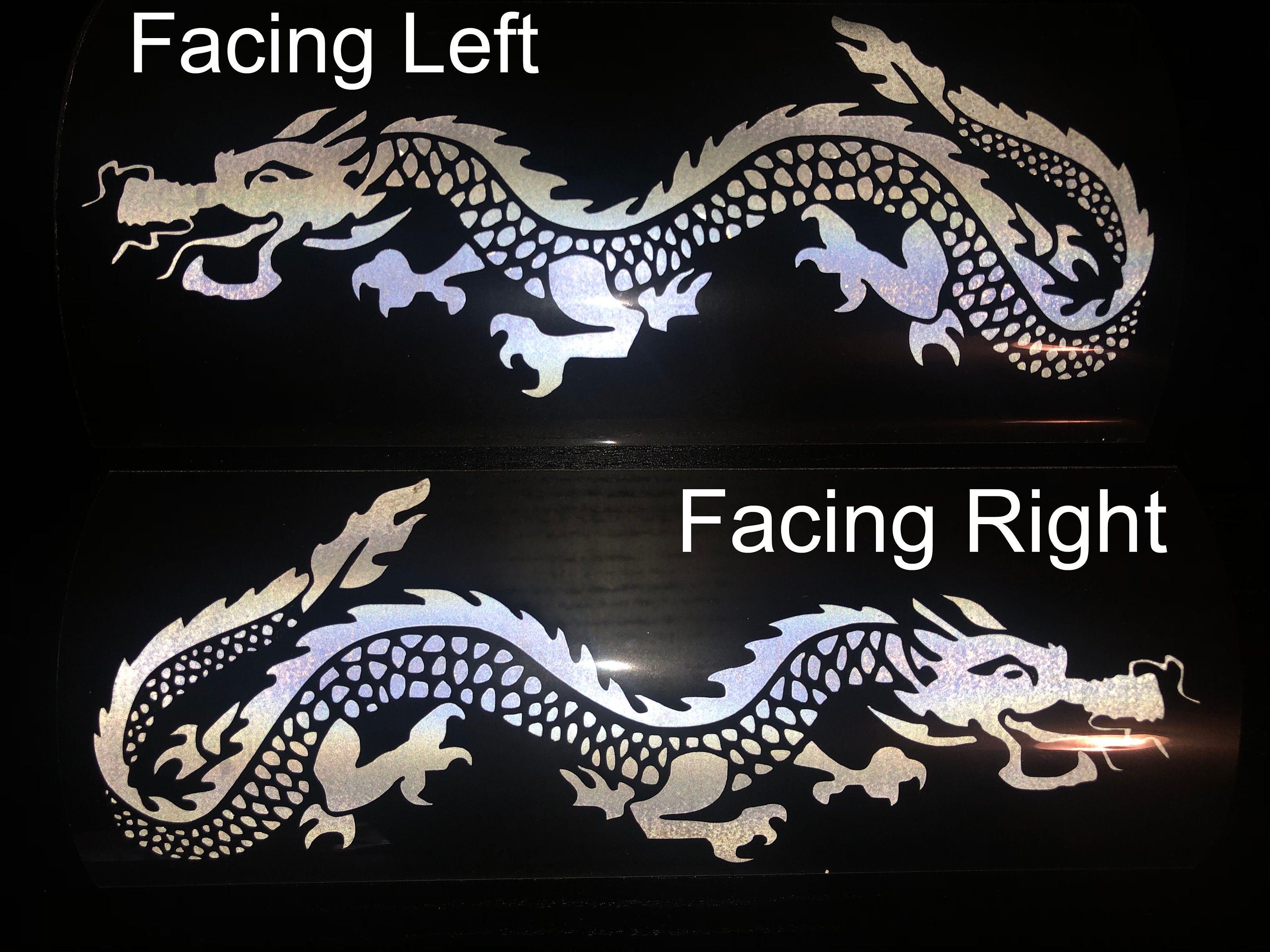 3M Heat Transfer REFLECTIVE Dragon Iron On - Etsy