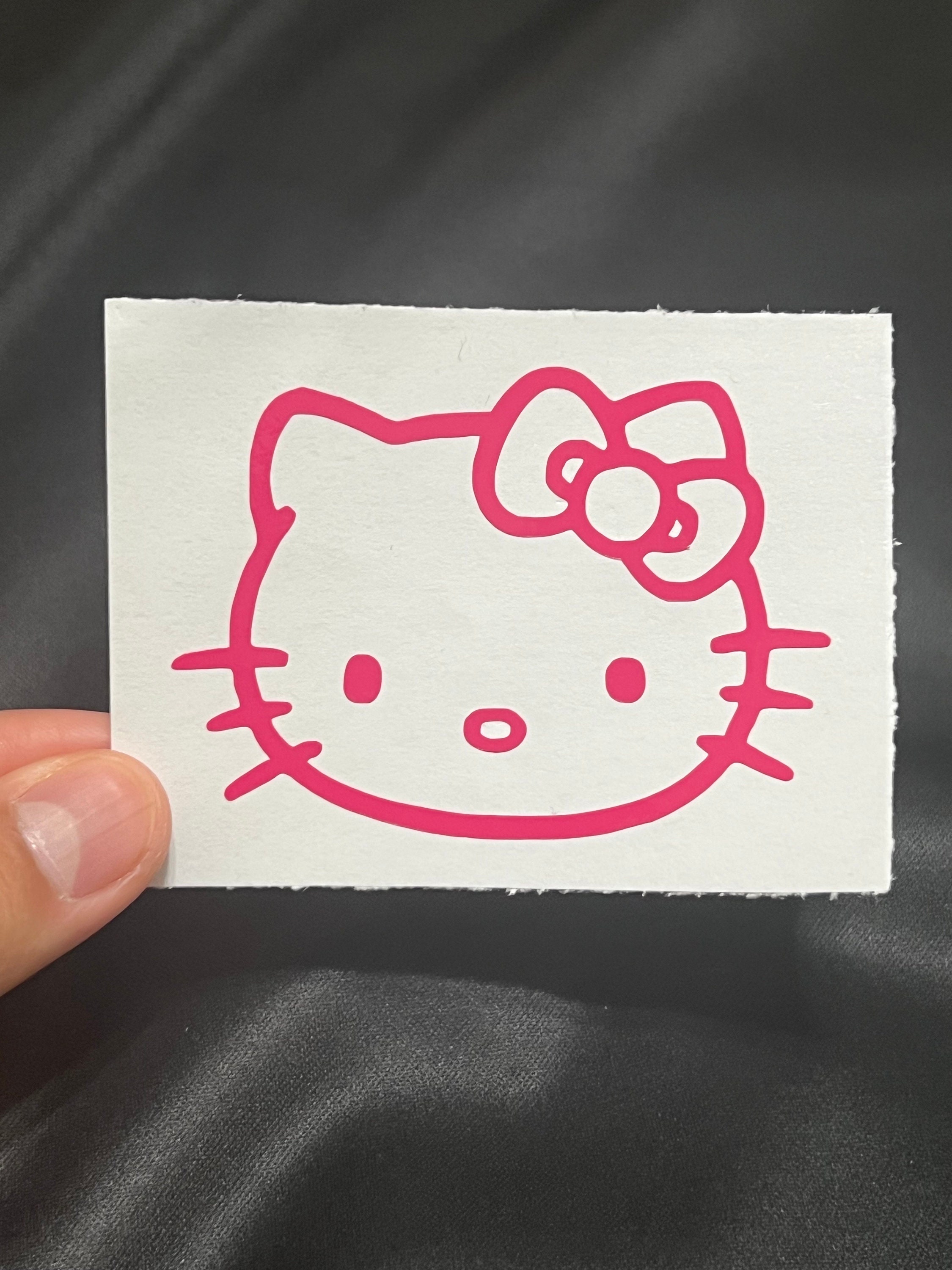 Kitty Vinyl Decal Sticker Perfect for Laptops, Cars, Water Bottles, and ...