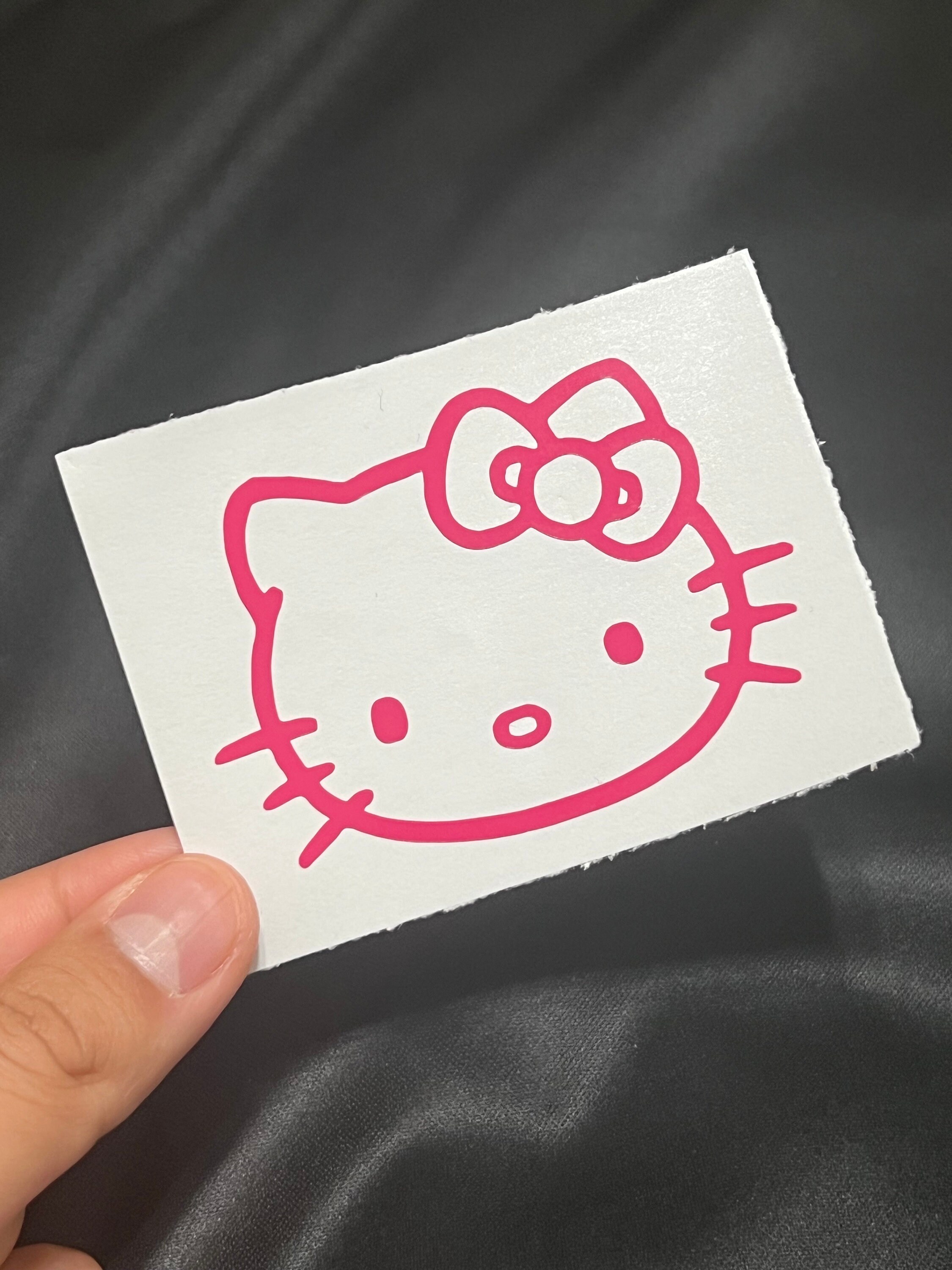 Kitty Vinyl Decal Sticker Perfect for Laptops, Cars, Water Bottles, and ...