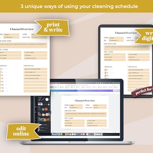 Editable Youtube Planner, Social Media Content Calendar, Printable ...