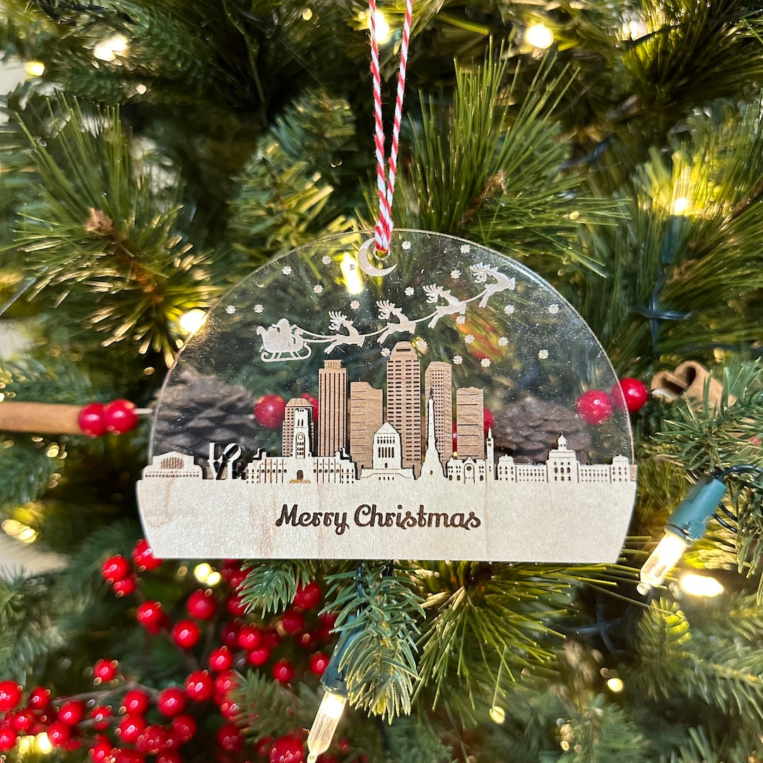 Indianapolis City Ornament - Etsy