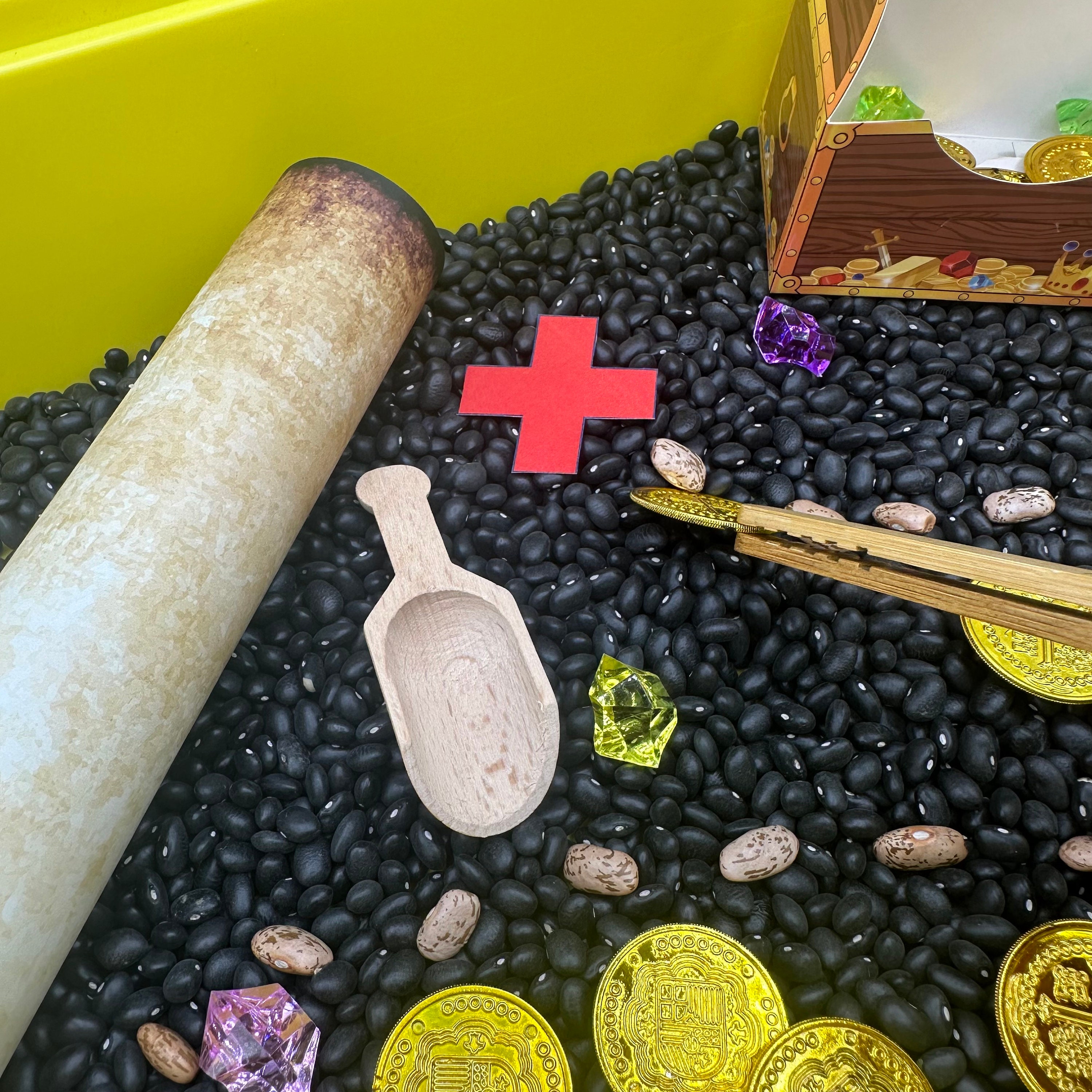 Pirate Treasure Themed Sensory Bin - Etsy