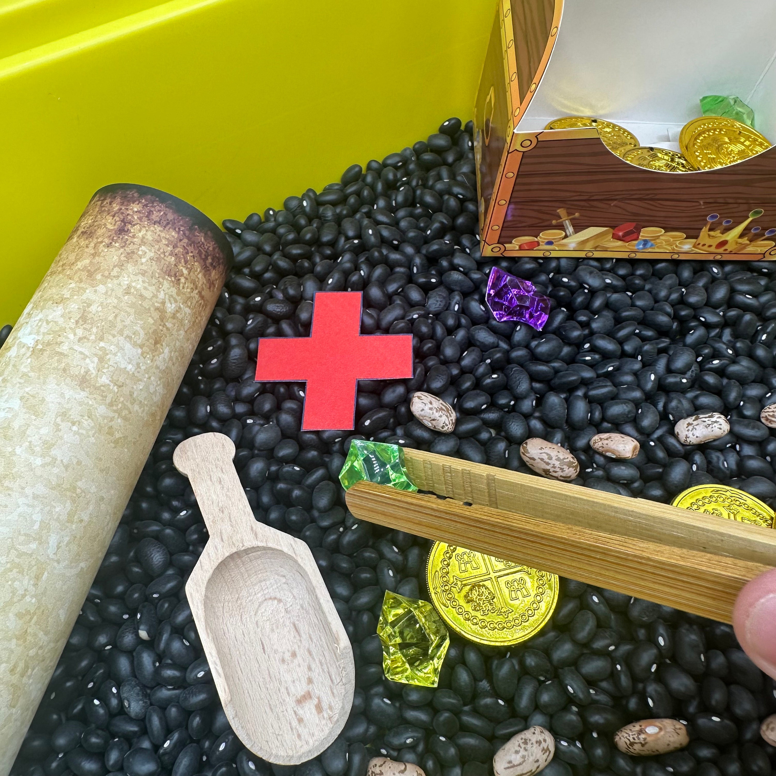 Pirate Treasure Themed Sensory Bin - Etsy