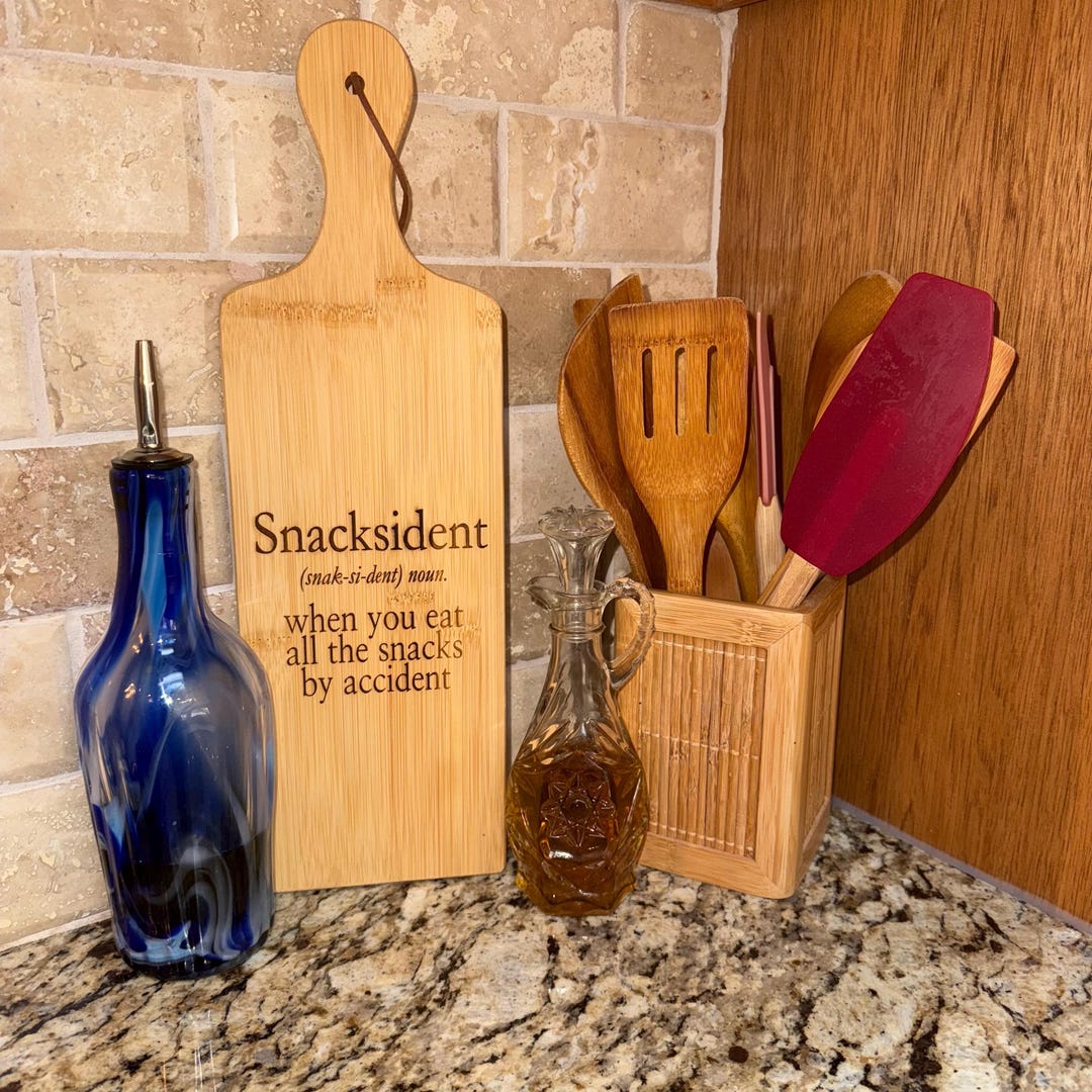 Snacksident Cutting Board Wall Hanging - Etsy