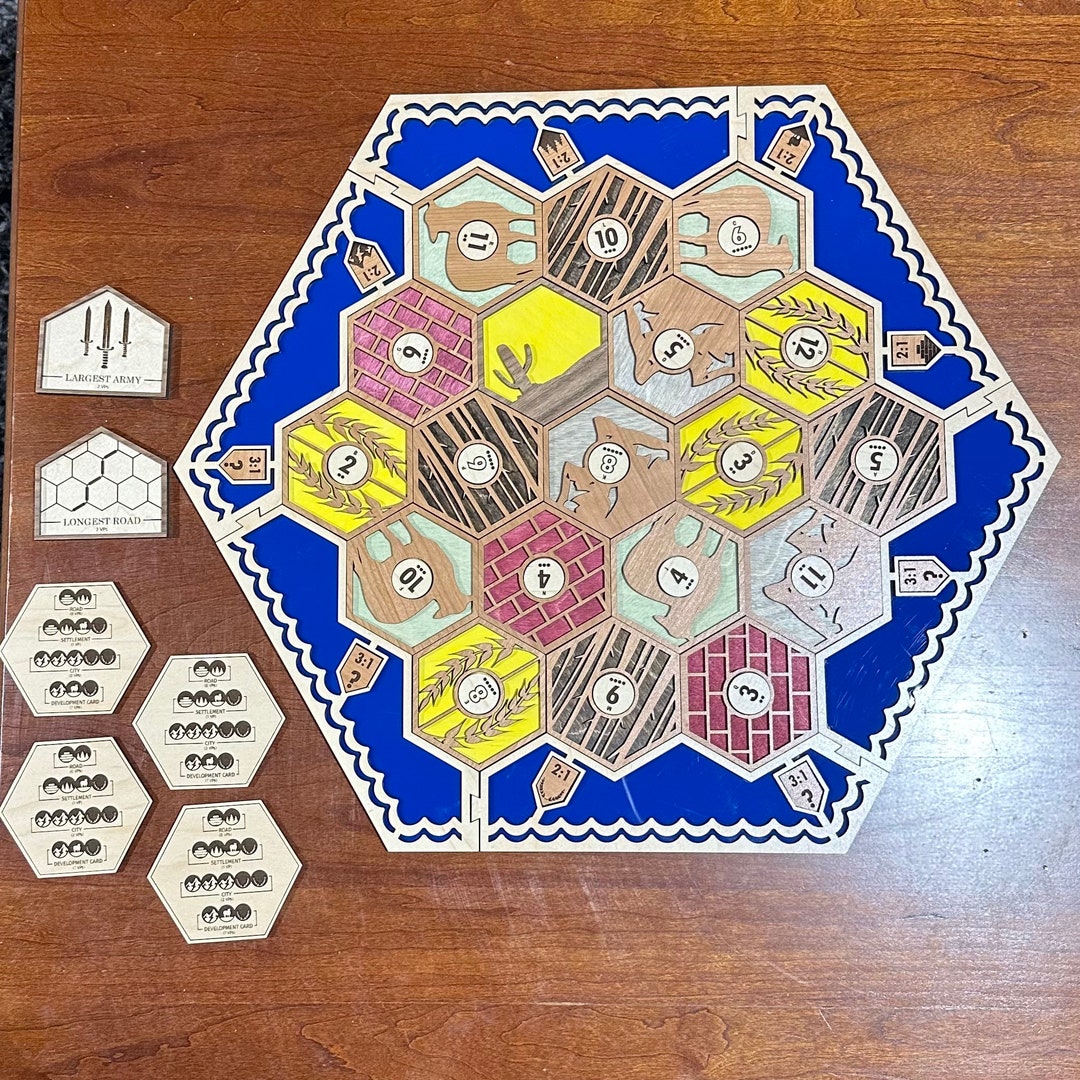 Catan Board - Etsy