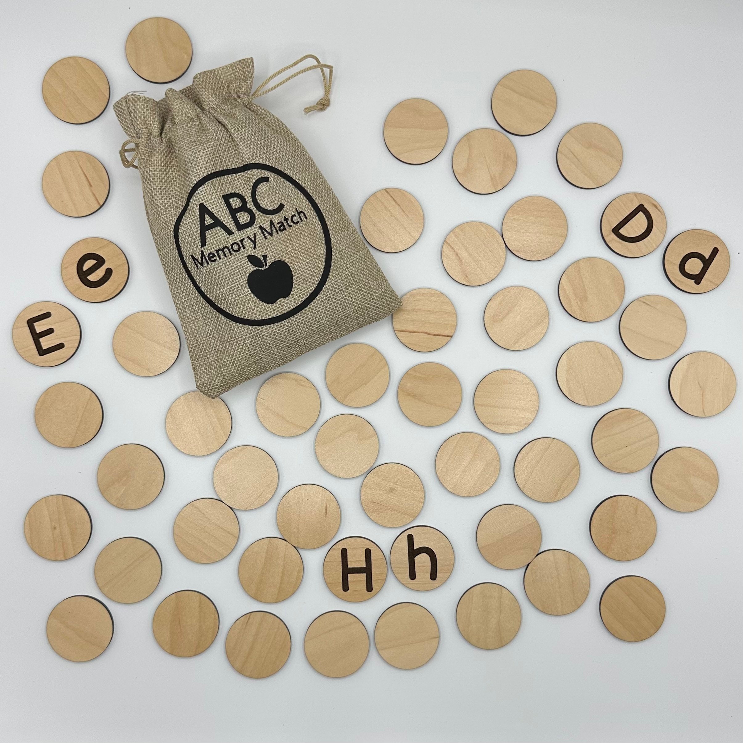 Letter Memory Game - Etsy