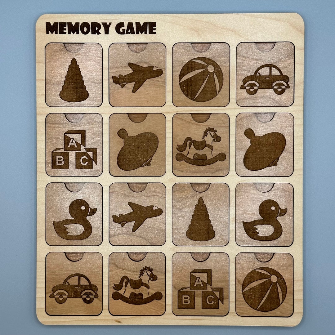 Memory Board Game - Etsy