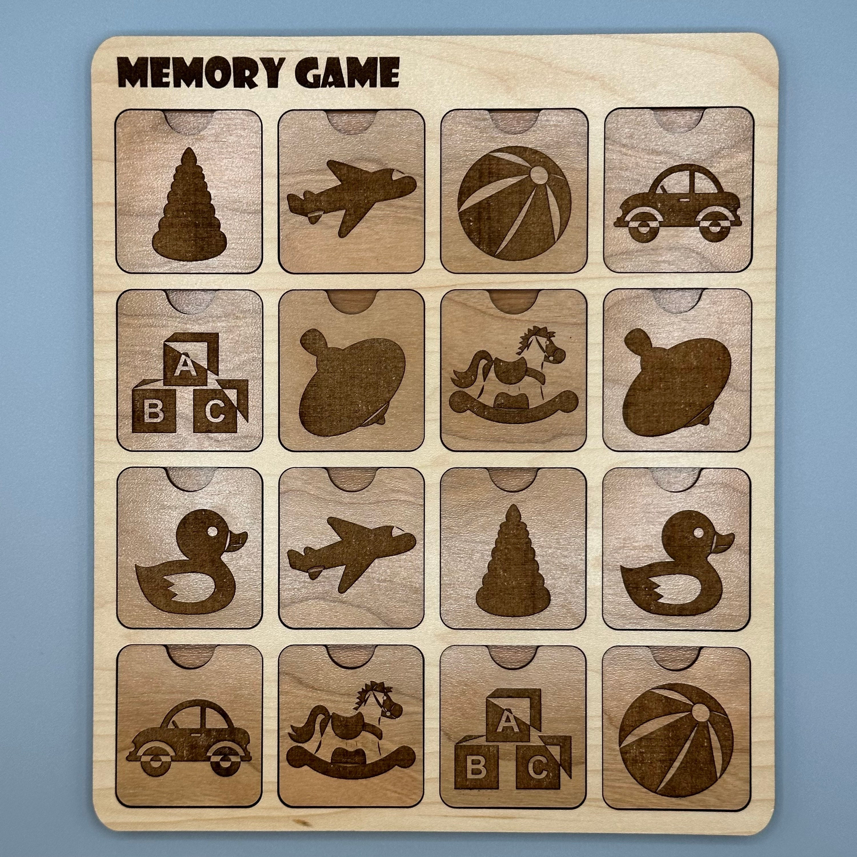 Memory Board Game - Etsy