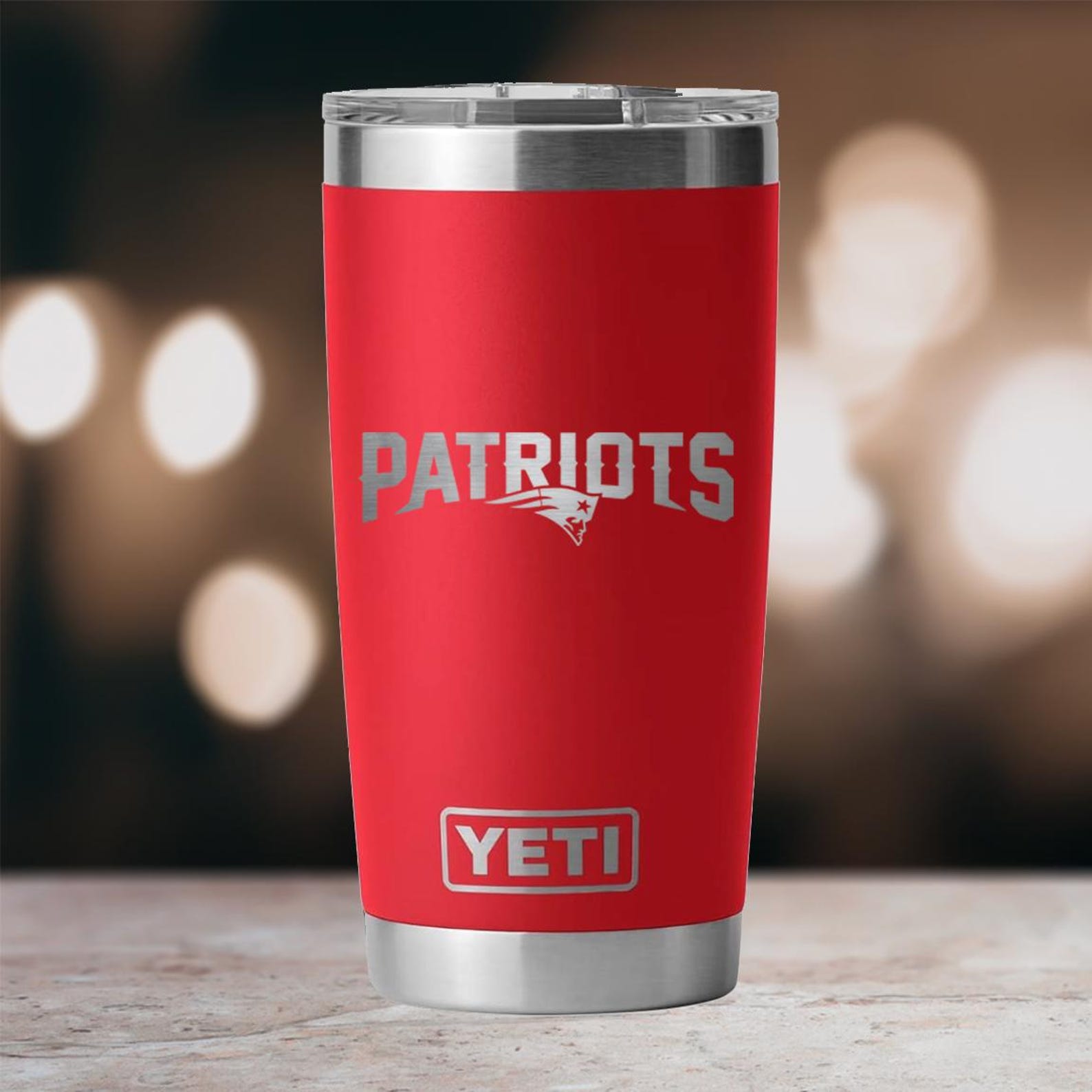 Patriots - Yeti Tumbler (20 Oz) - Etsy