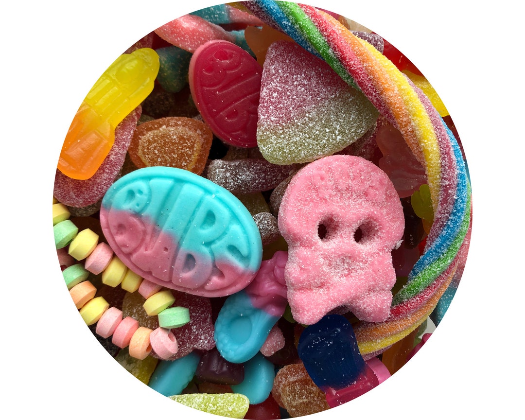 200g Vegan Sweets Pick N Mix Bag Vegetarian Friendly Palm Oil Gluten ...