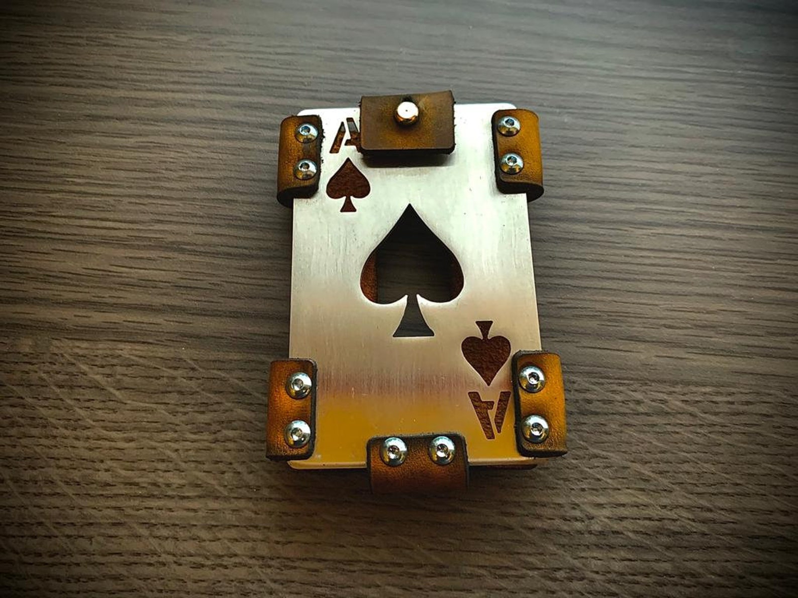 Ace of Spades Wallet. | Etsy