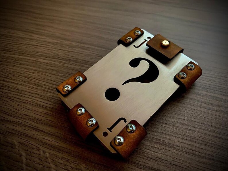 Joker Question Mark Wallet. | Etsy