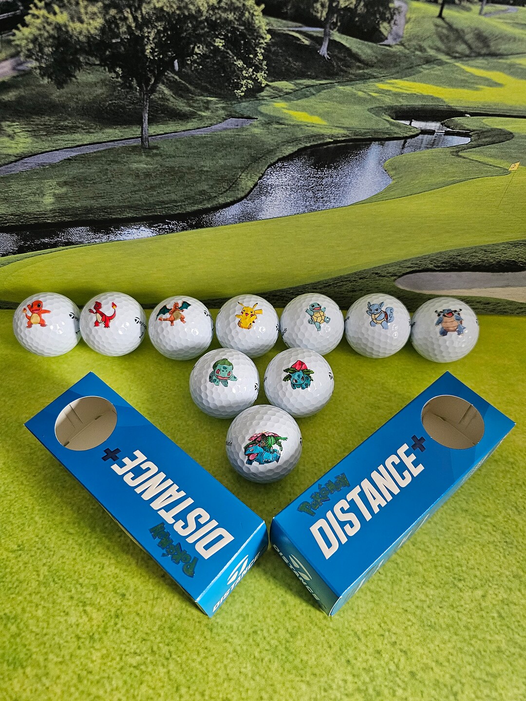 Pokemon Golf Balls X 3 Taylor Made Golf Balls Pokémon Pokemon Golf Gift ...