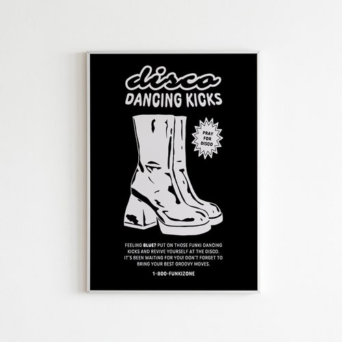 Digital Download Disco Clip Art Retro Music Illustrations - Etsy