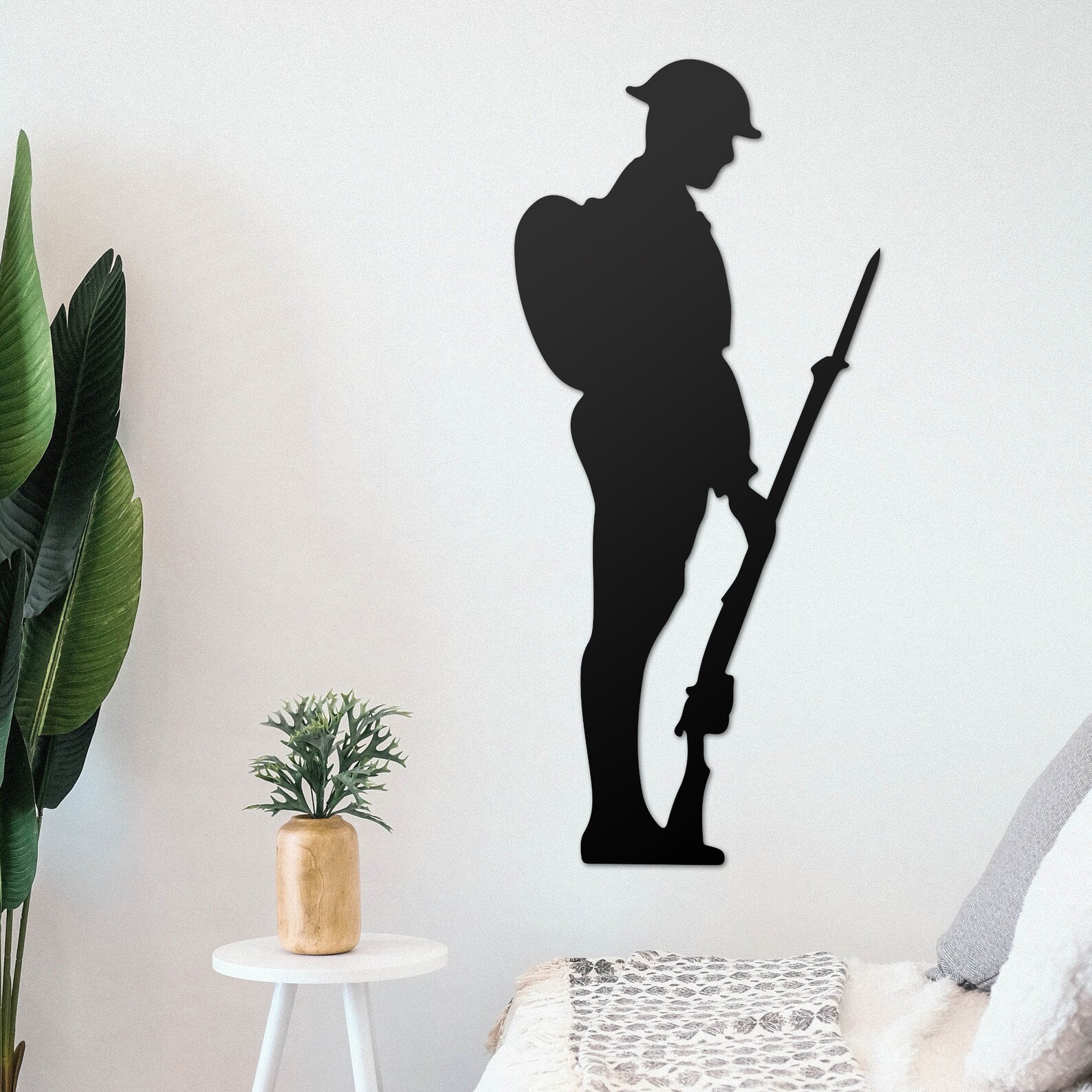 British Soldier Steel Wall Art | Etsy