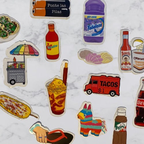 Mexican Stickers Hispanic Stickers Hispanic Sticker Pack | Etsy