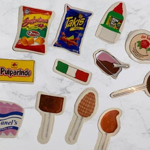 Mexican Candy Stickers Hispanic Candy Stickers - Etsy