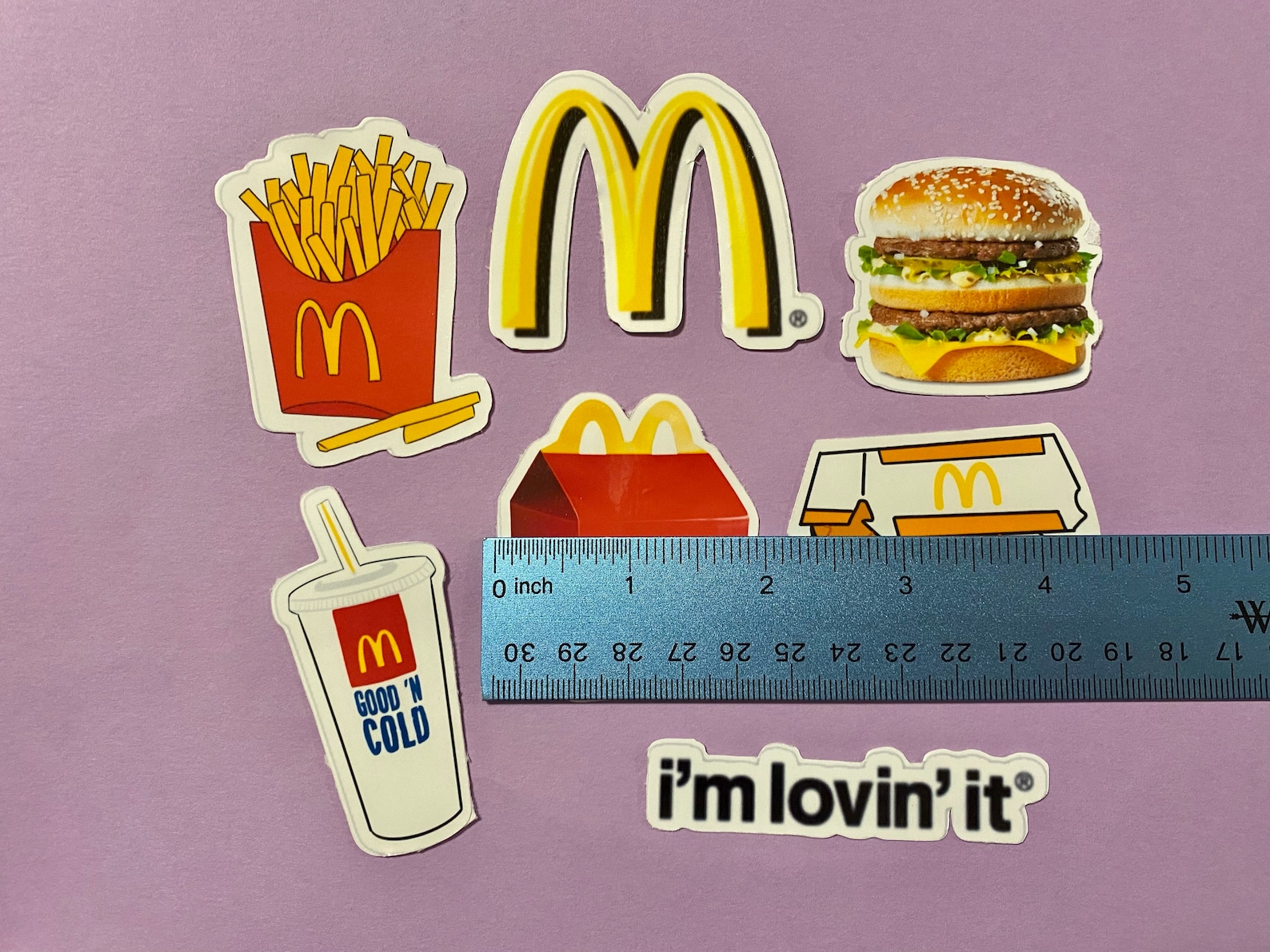 Mcdonalds Sticker Journal Stickers Cute Planner Stickers - Etsy