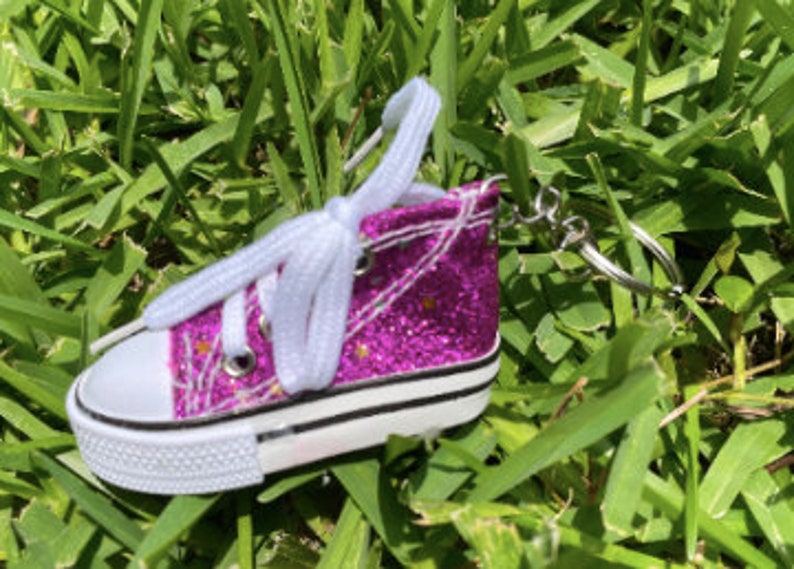 Converse Key Chains Mini Converse Keychain Shoe Keychain - Etsy