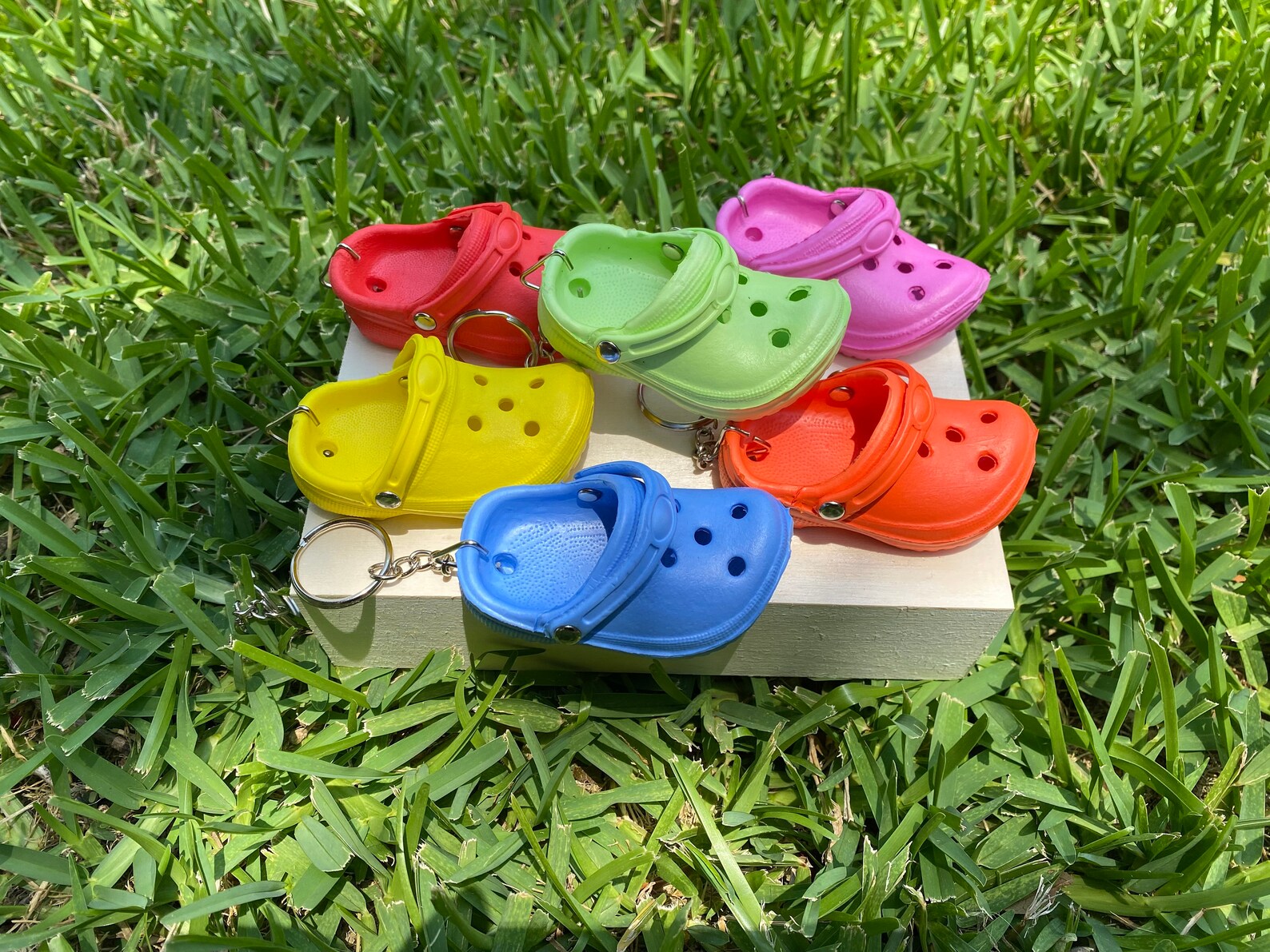 Croc Keychain, Shoe Croc Keychain, KEYCHAIN, Mini Croc Keychain - Etsy