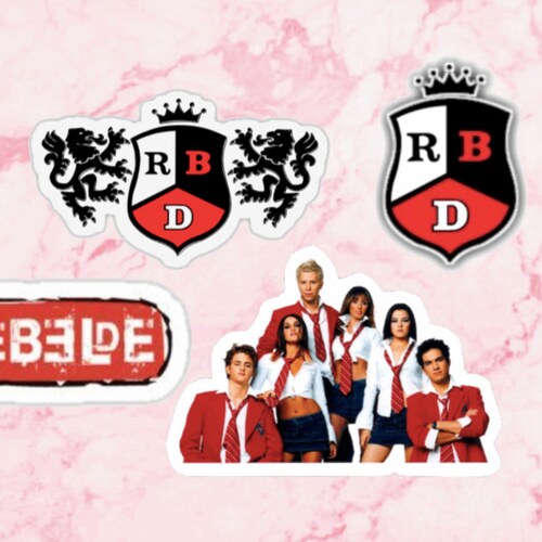 Rebelde Stickers RBD Stickers RBD - Etsy