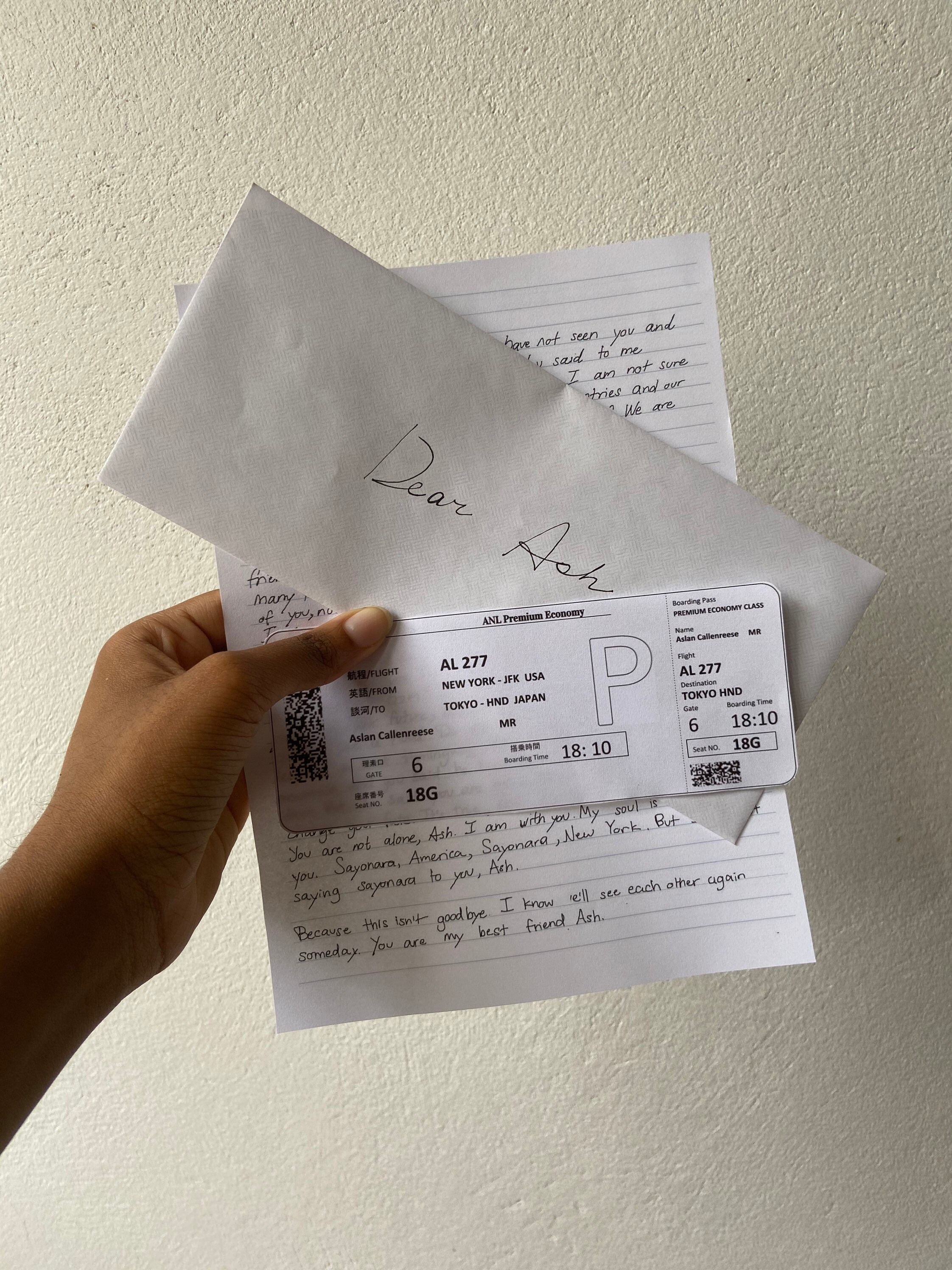 Dear Ash Letter | Etsy