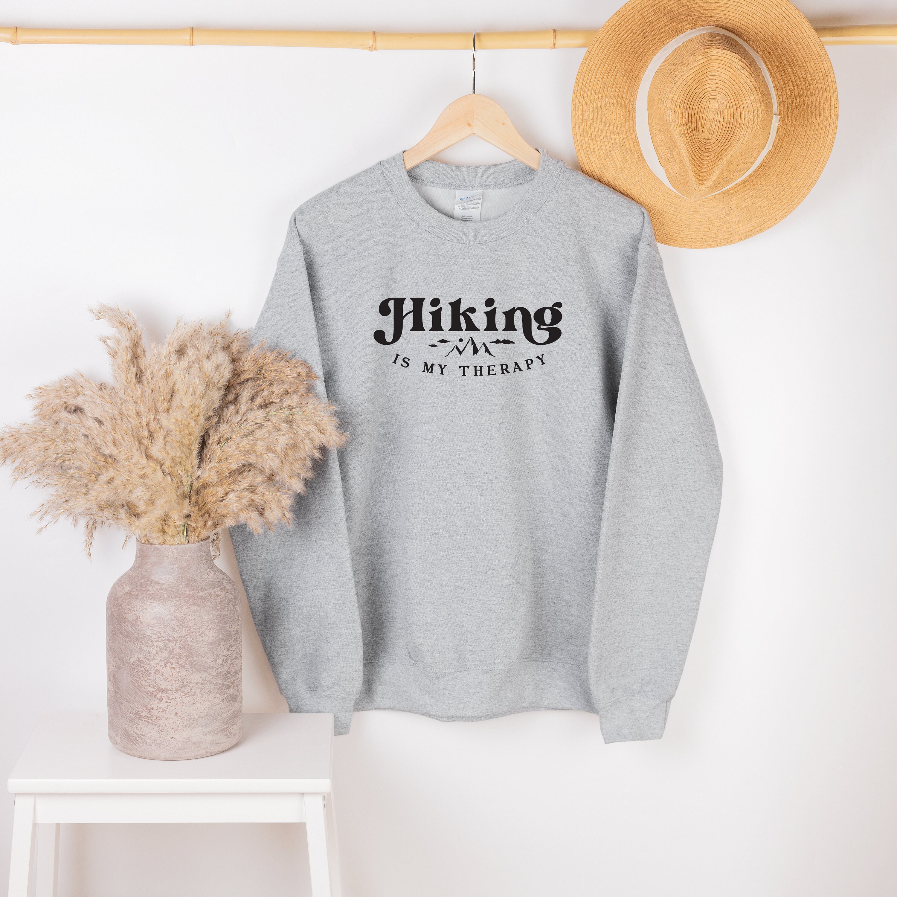 Hiking Sweatshirt Mountains Sweatshirt Outdoor Sweatshirt - Etsy UK