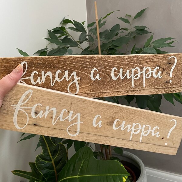 Wooden Kitchen Signs - Etsy UK