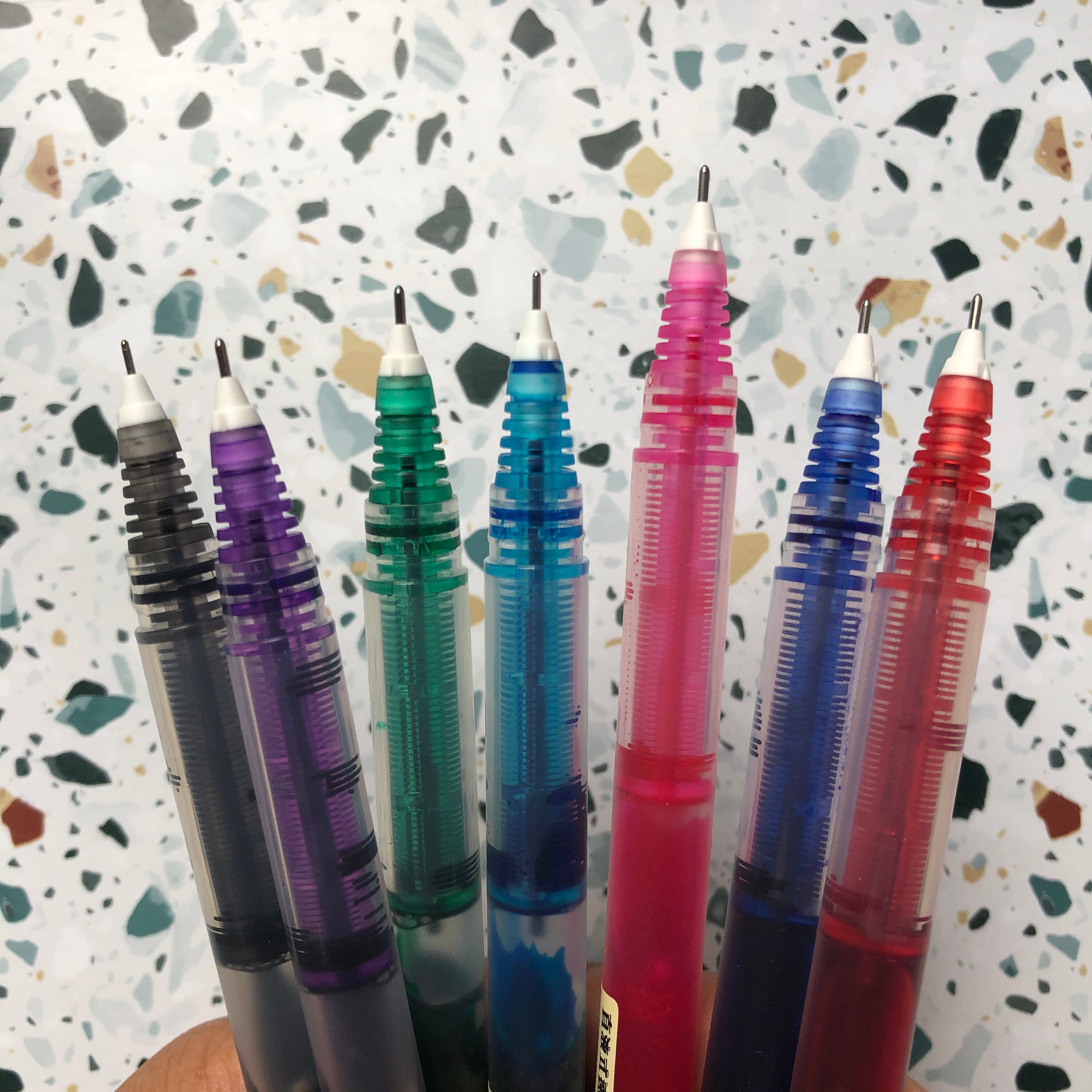0.5mm Needle Tip Liquid Gel Pen Gel Pens .5mm Gel Pens 7 - Etsy