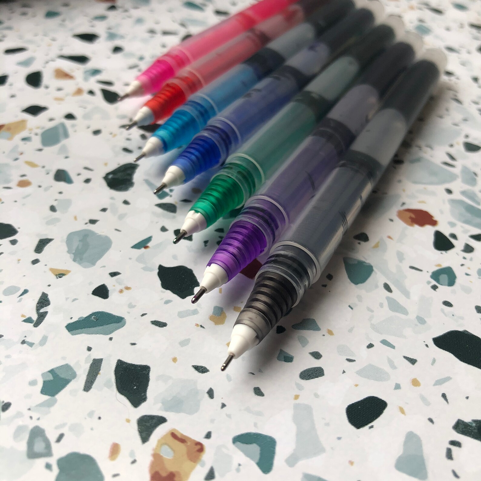 0.5mm Needle Tip Liquid Gel Pen Gel Pens .5mm Gel Pens 7 - Etsy