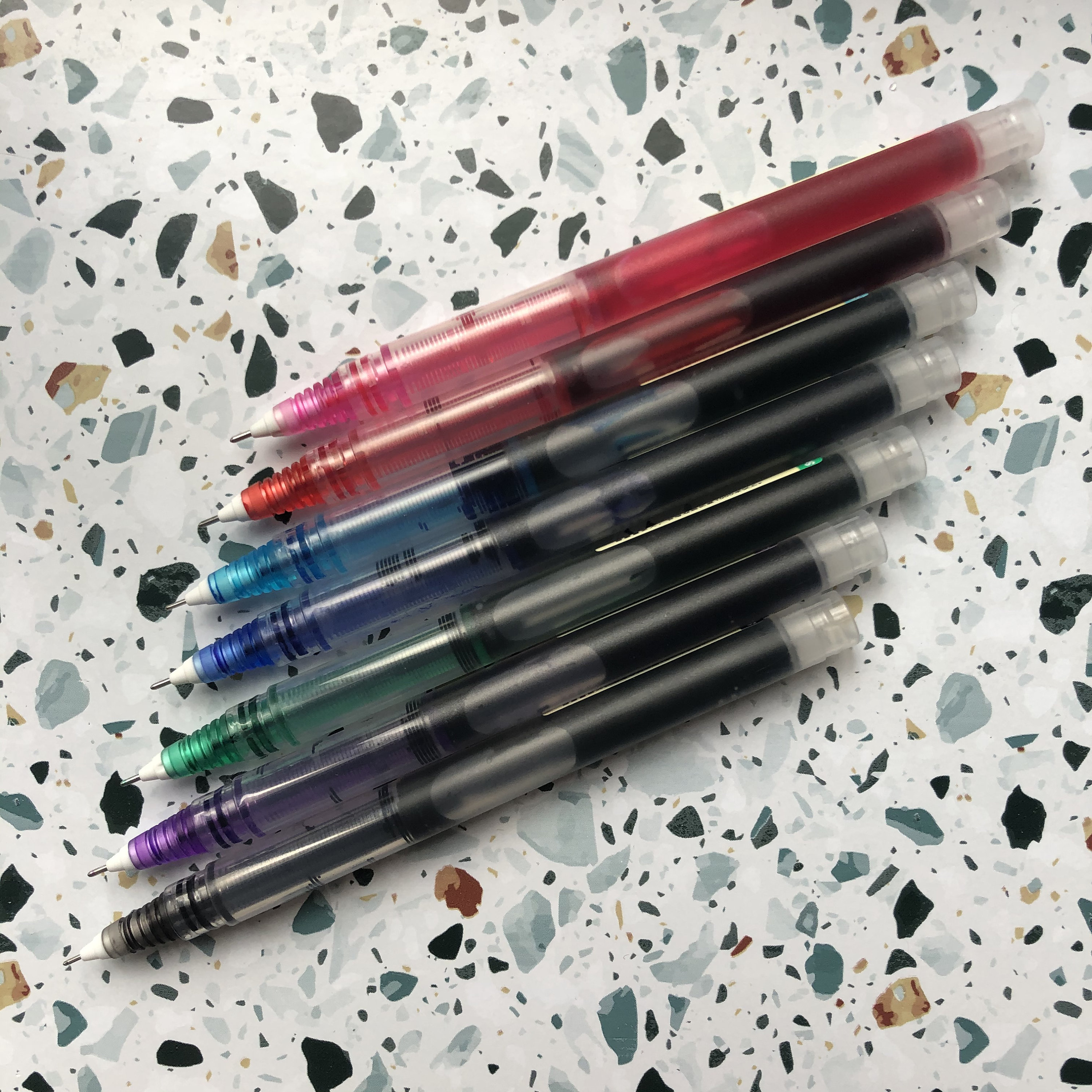 0.5mm Needle Tip Liquid Gel Pen Gel Pens .5mm Gel Pens 7 - Etsy