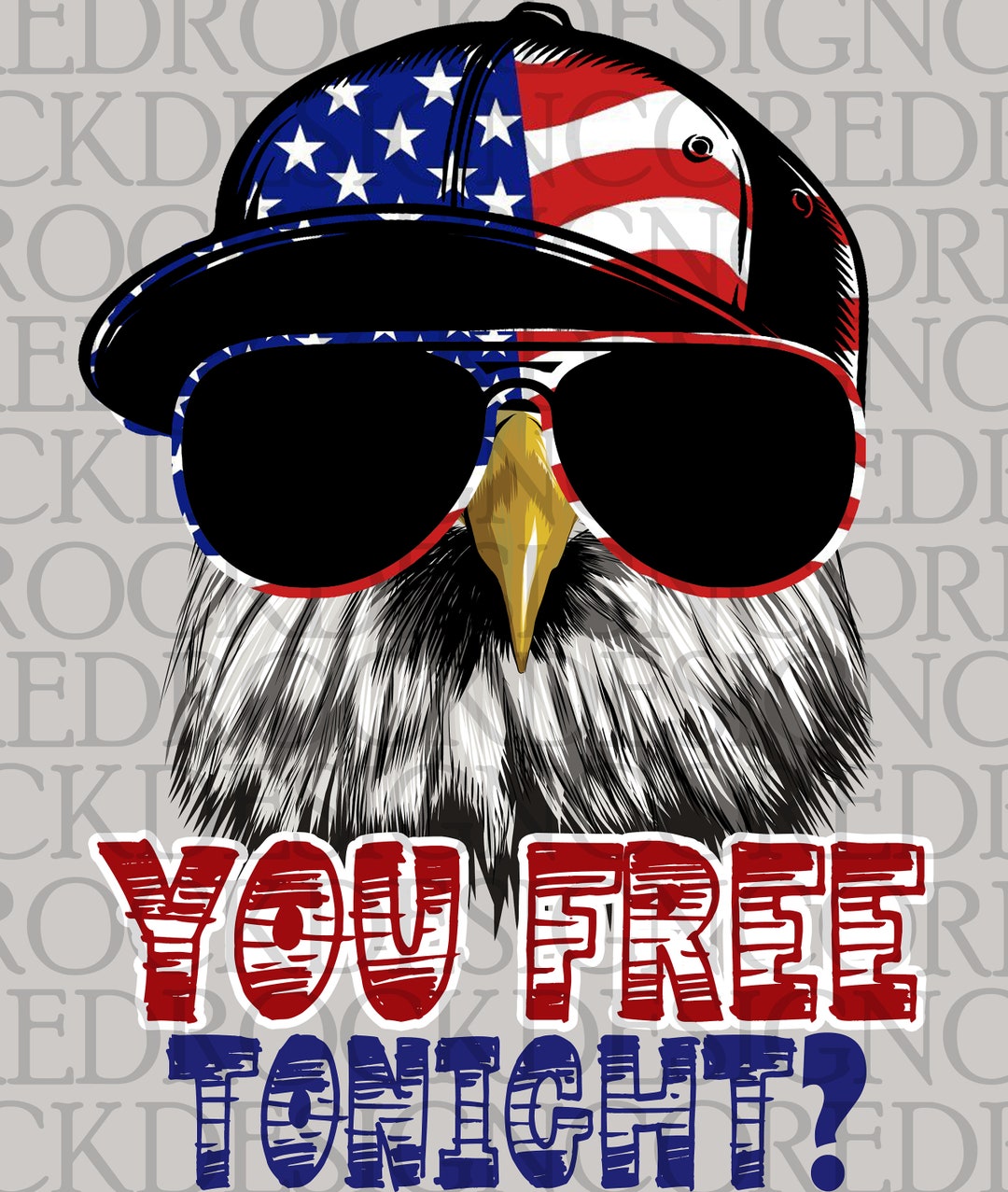 You Free Tonight Eagle PNG - Etsy