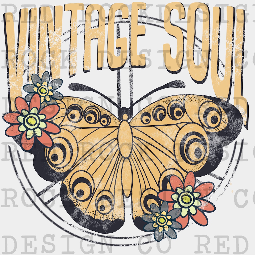 Vintage Soul Butterfly - Etsy