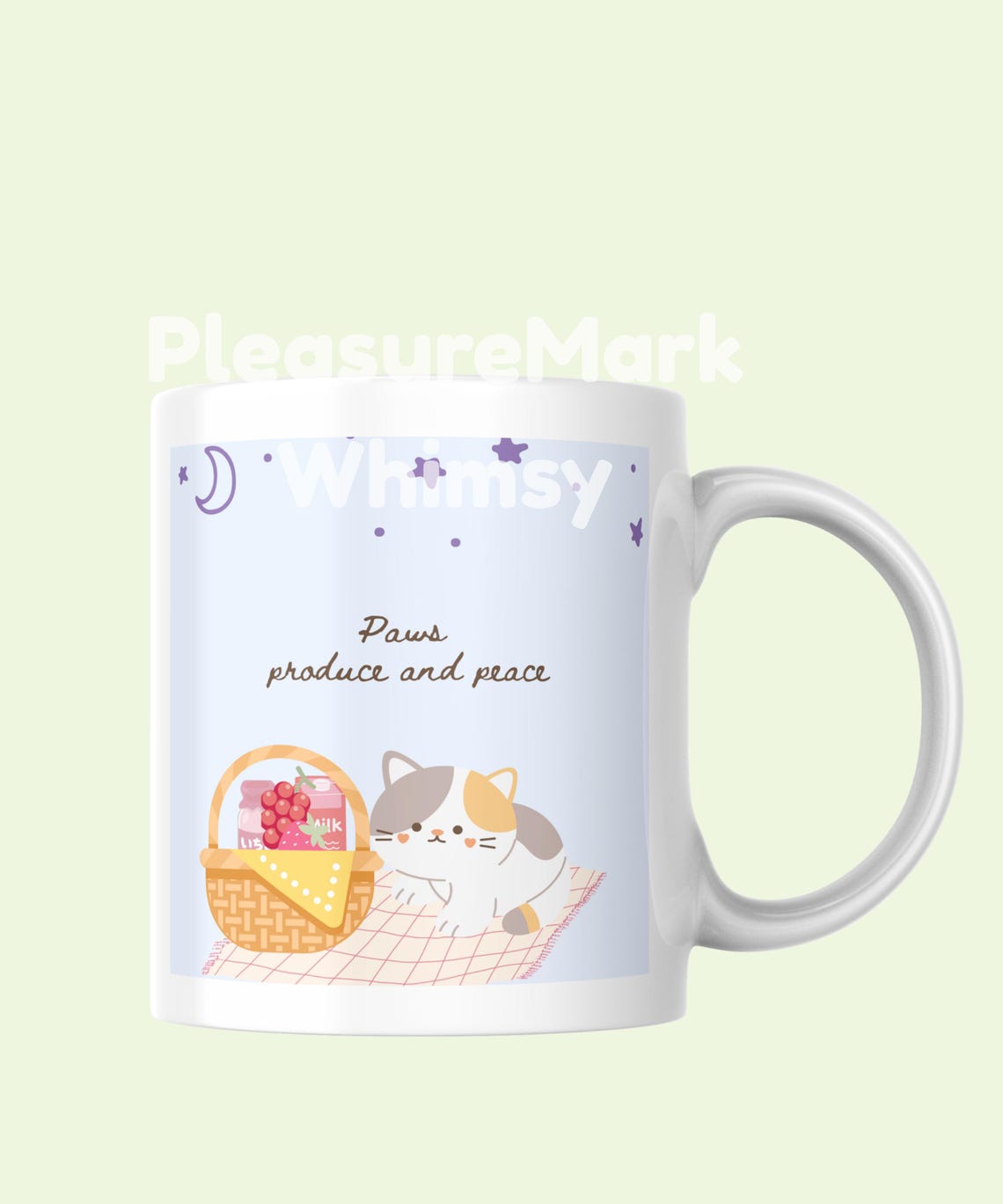 A4 Printable Cozy Cat Art – Cute Kawaii Digital Wall Art | Peaceful Pet ...