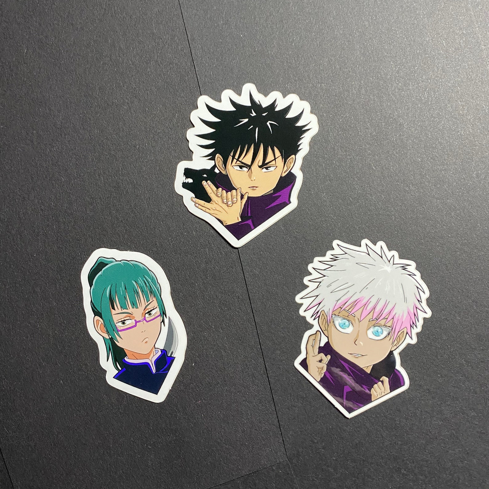 Anime Character Chibi Sticker Pack | Etsy