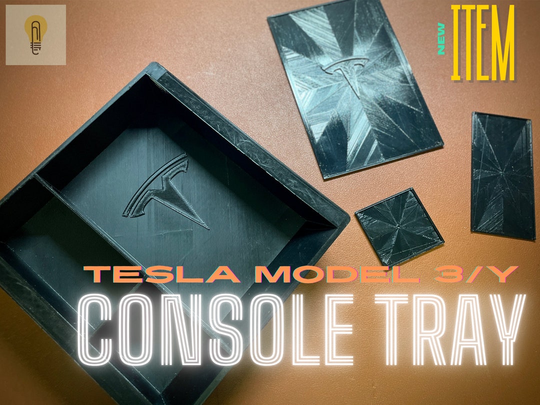 Tesla Model 3/Y Center Console Tray - 2021-2023 Model Years - Etsy
