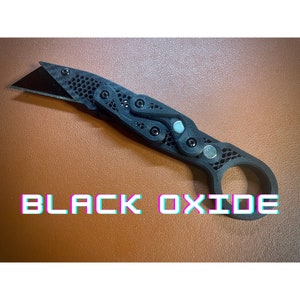 Tactical Utility Knife Handle - Honeycomb Carbon Black - Etsy