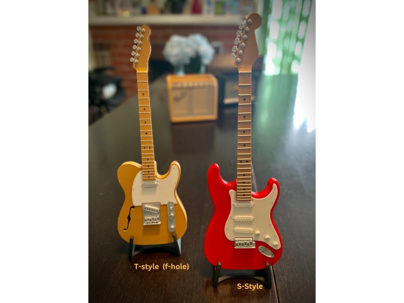 Custom Mini Guitar Models – Detailed 1:4 Scale Replicas. Made in the ...