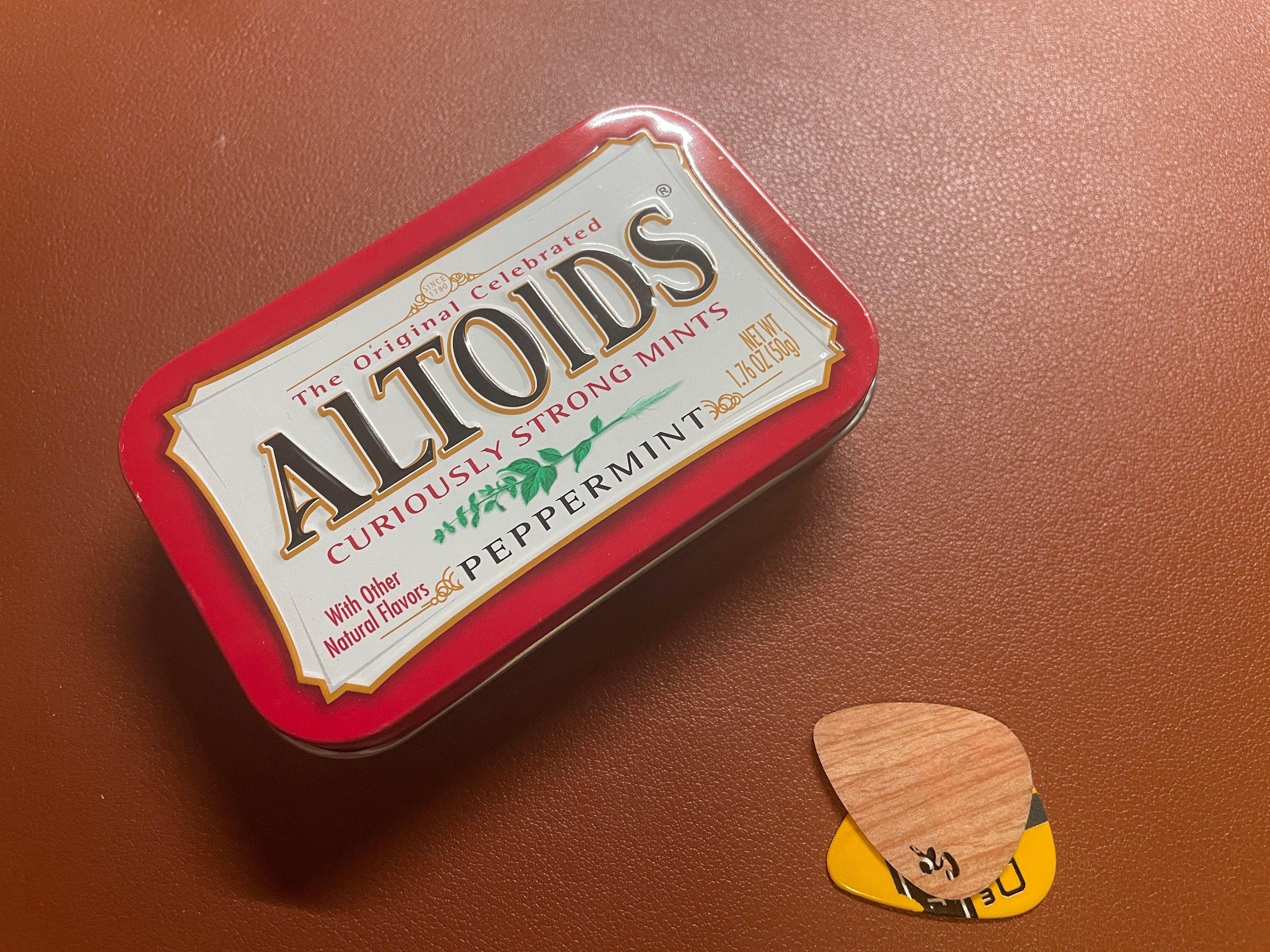 Altoids Guitar Pick Case 3D Printed, Tin Optional picks Not Included - Etsy