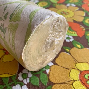 Vintage 70's Flower Power Textured Double Roll Pre Pasted Wallpaper - Etsy